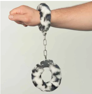Poison Rose Fluffy Handcuffs - Click For More Colours | Wyld Temptations